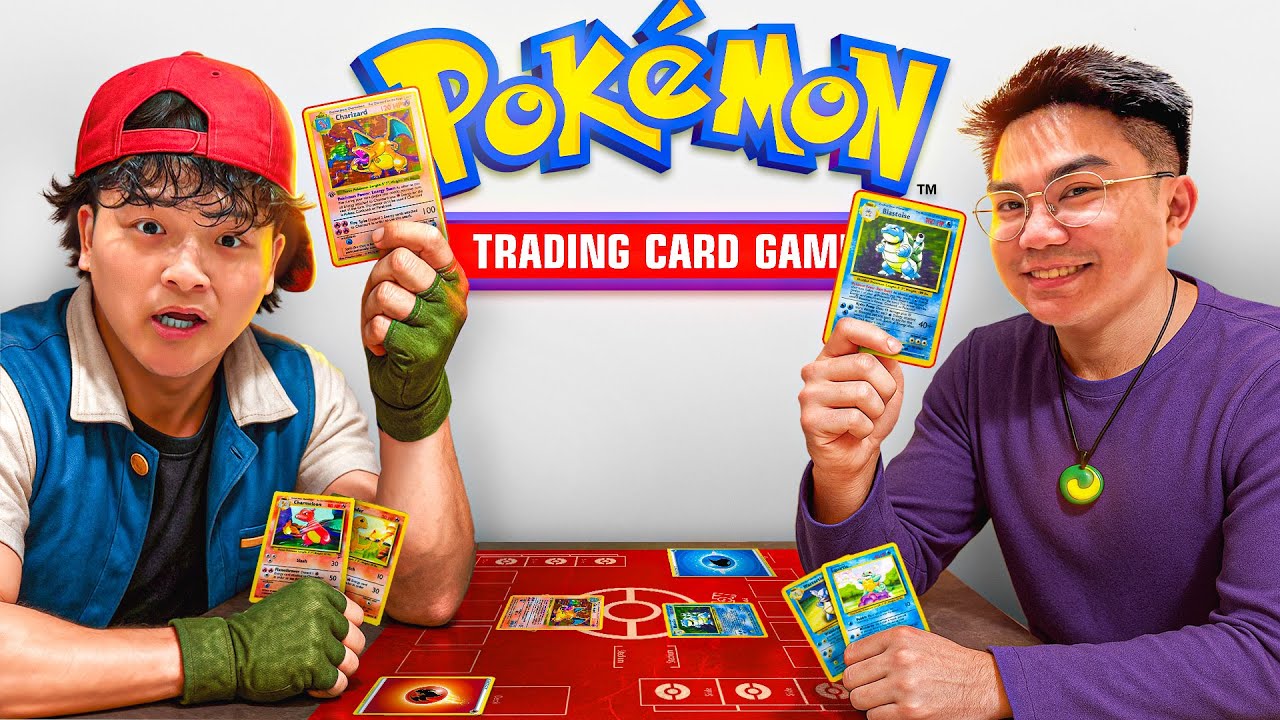 Two Yu-Gi-Oh! Pros Try Pokémon Trading Card Game! - YouTube