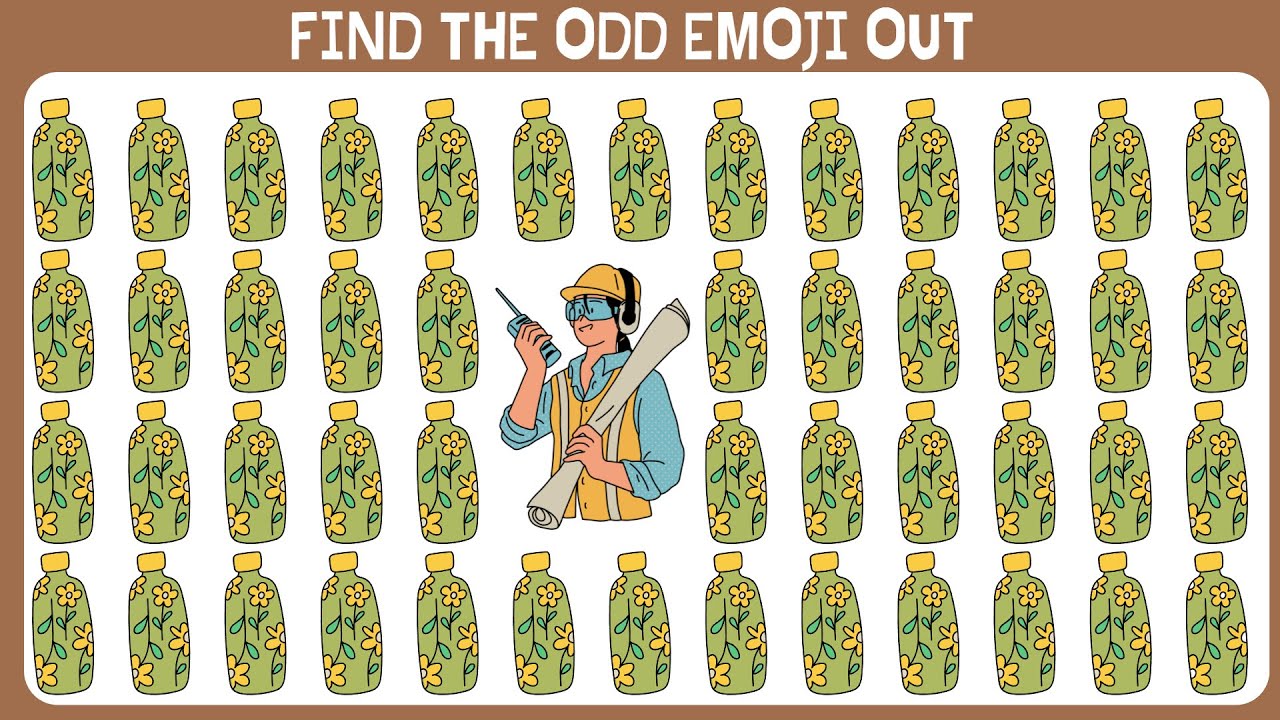 odd emoji out hard😮 || Find The Odd Emoji Out || Emoji Puzzle Challange ...