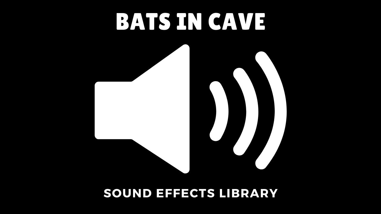 Bats In Cave Sound Effect [Download Link] - YouTube