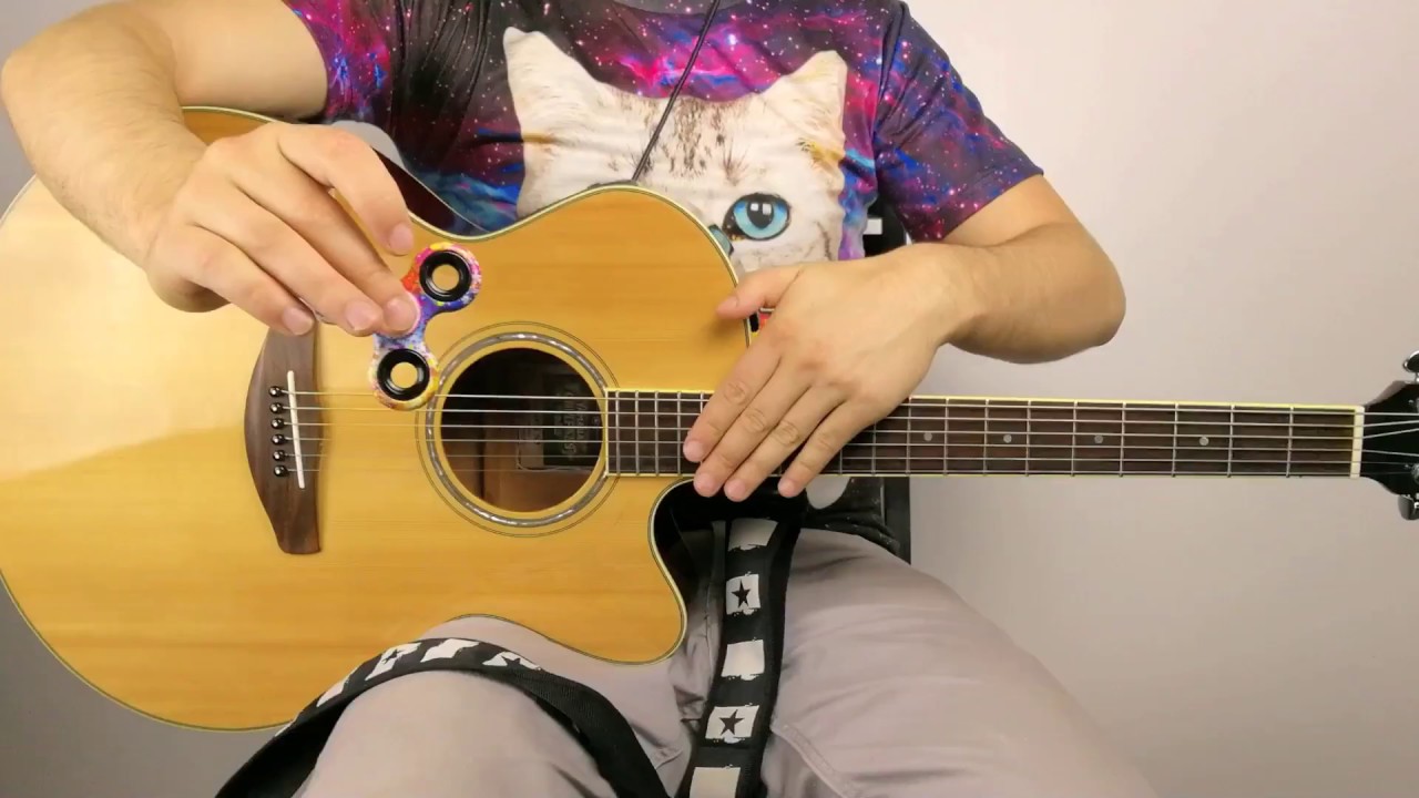 FIDGET SPINNER GUITAR - YouTube
