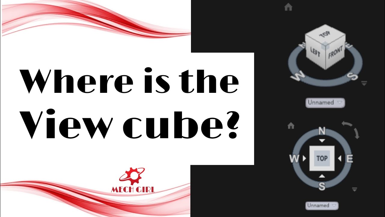 How To Enable and Disable View Cube - YouTube