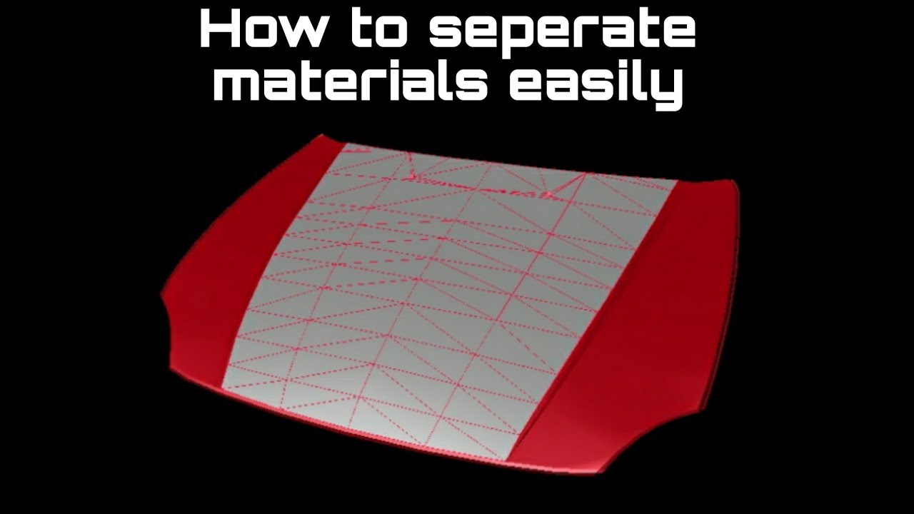 How to seperate materials easily - YouTube