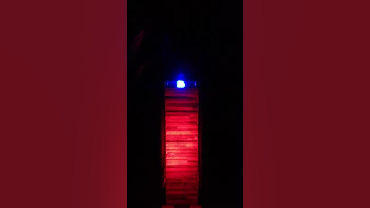 Cascade Waterfall Feature, Red LED & Blue Fountain Ring - YouTube