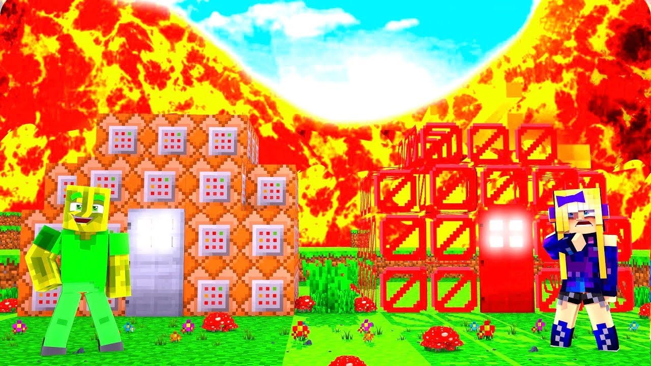 COMMAND BLOCK vs. BARRIERE HAUS - Minecraft TSUNAMI - YouTube