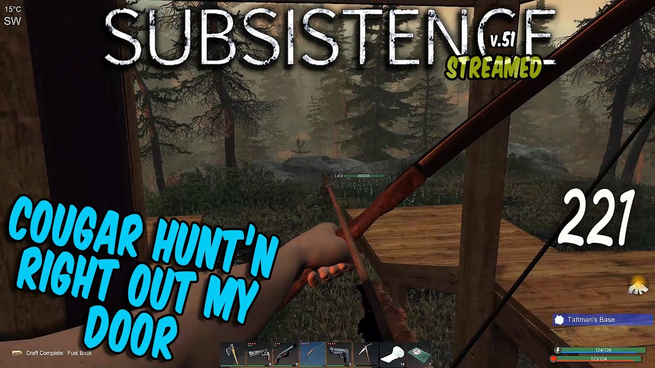 Subsistence:S2 #221 Area 51 looting & hunting cats right out the front door. - YouTube