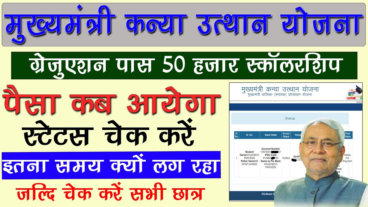 Graduation Pass 50000 Scholarship Ka Paisa Kab Tak Aayega Graduation