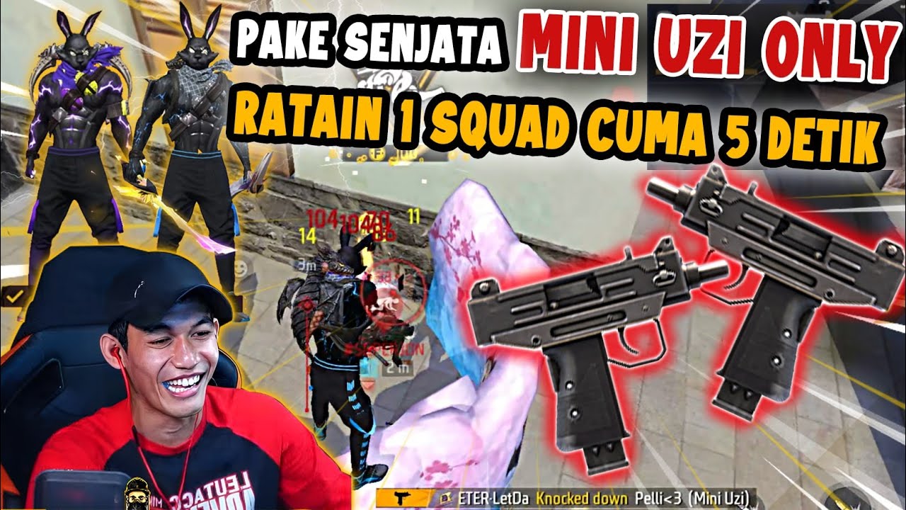 Barbarin Pake Mini Uzi Only Bareng Superjohn ! Gokil Bisa Ratain Squad ...