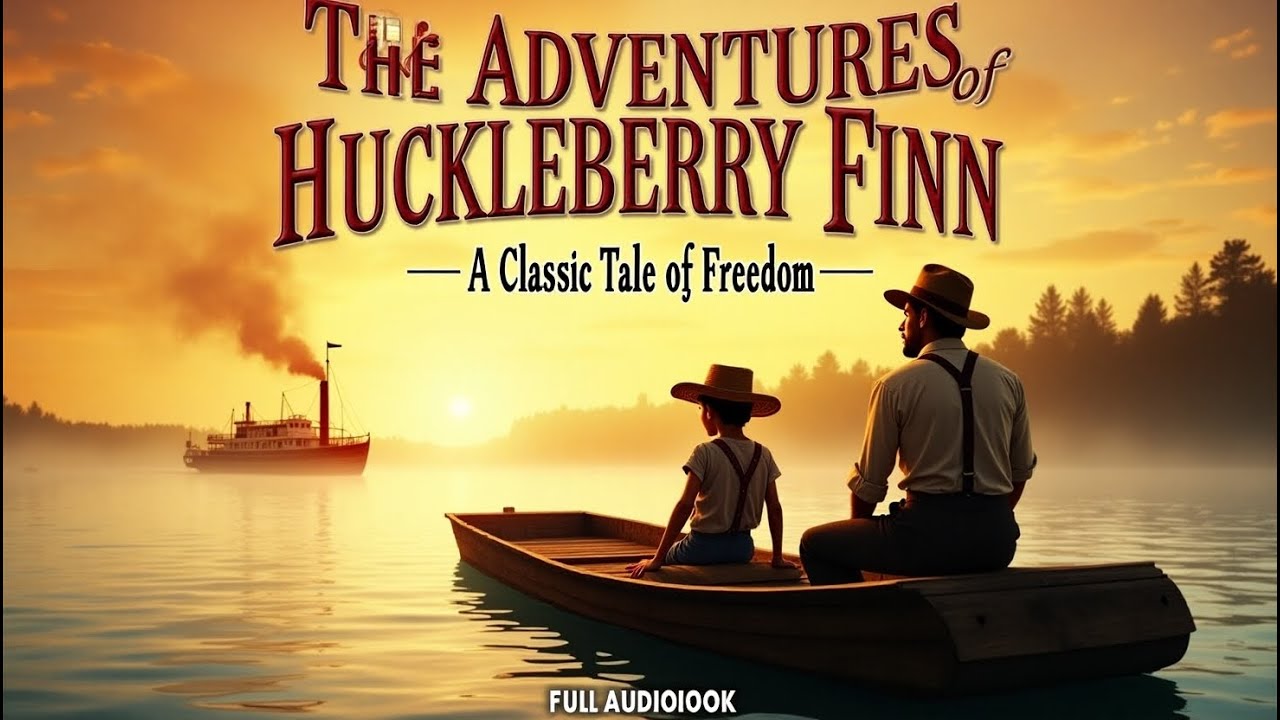 The Adventures Of Huckleberry Finn by Mark Twain | Full Audiobook (1884 ...