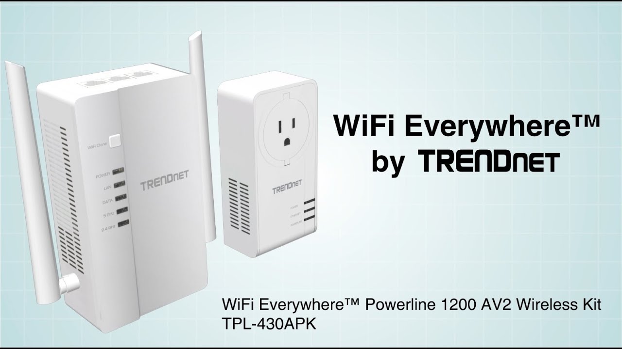 WiFi Everywhere™ by TRENDnet - YouTube