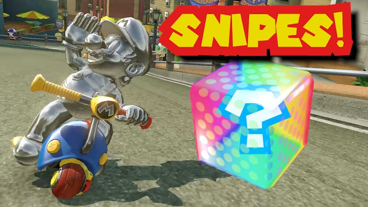 Mario Kart Item Snipe Montage 3 - YouTube