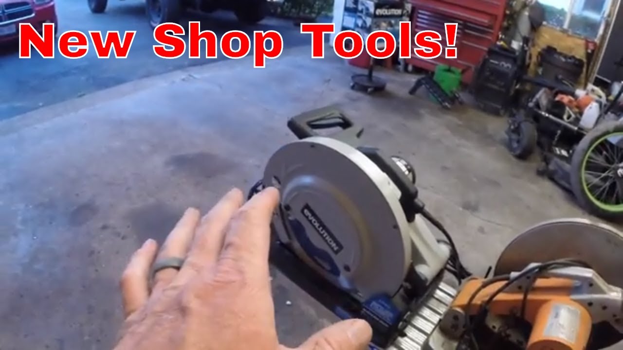 Evolution EVOSAW380 chop saw cold saw - YouTube