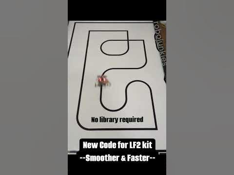 New Code- Upgraded LF-2 Line Follower Kit. - YouTube
