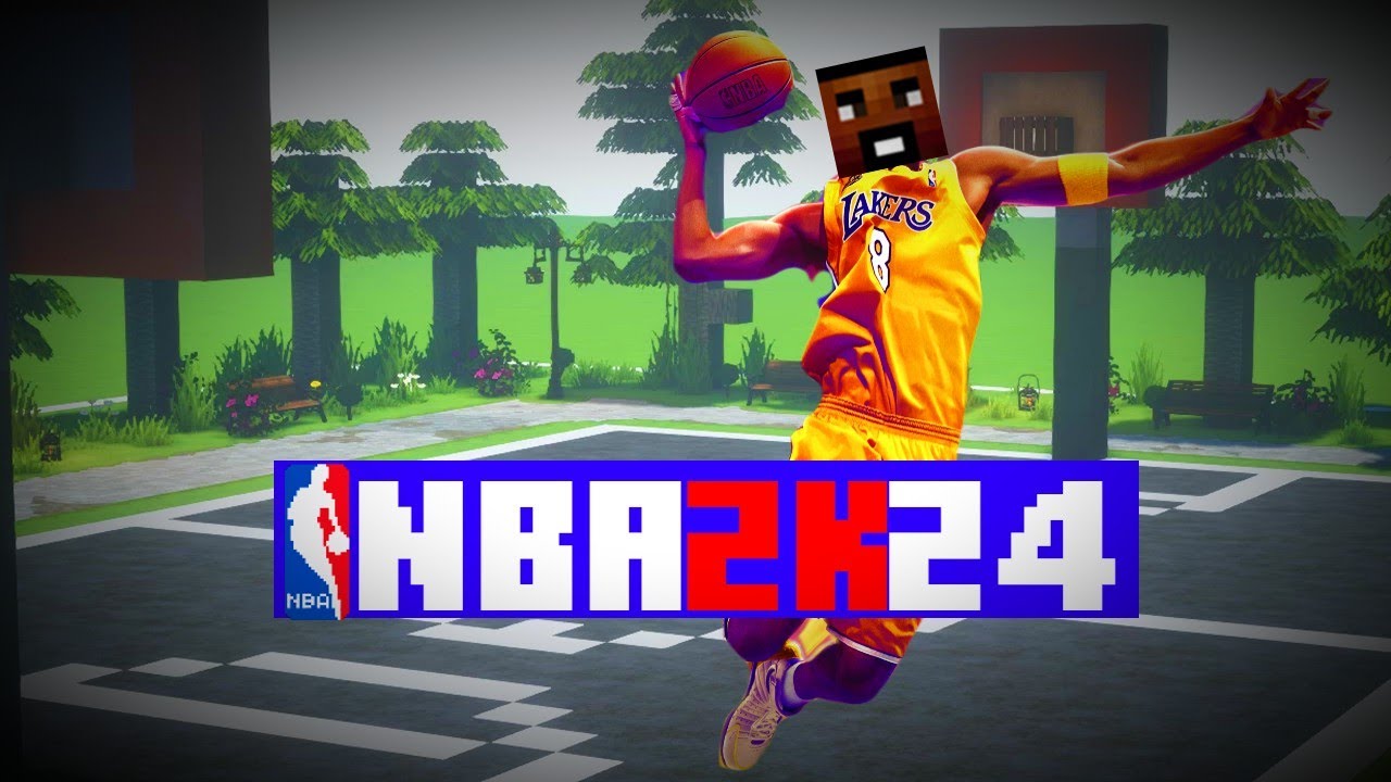NBA 2k24 Kid Plays Minecraft - YouTube