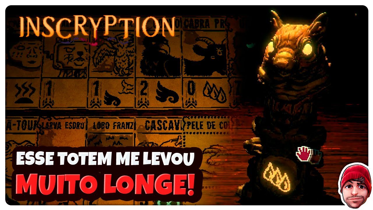 O totem do esquilo me fez chegar no BOSS final! Inscryption - YouTube