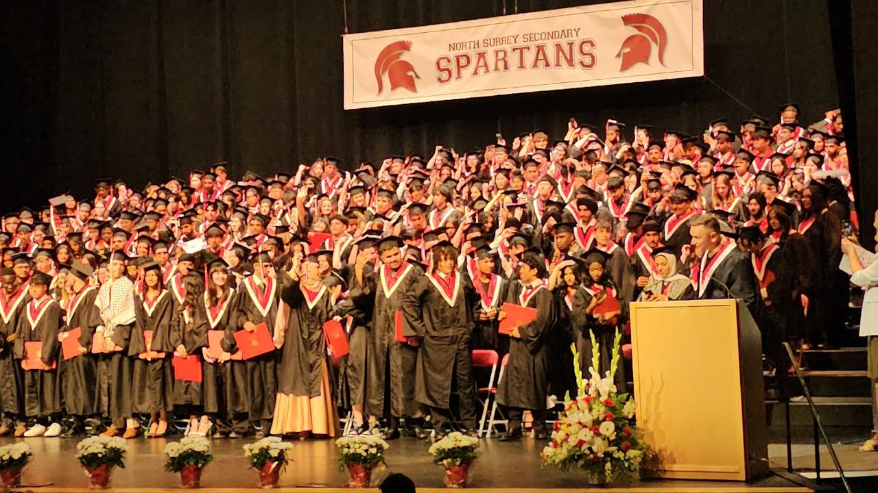2024 graduation ceremony in canada surrey - YouTube
