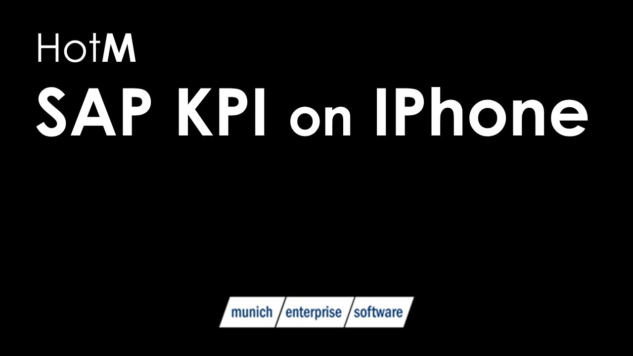 SAP iPhone APP ERP Umsatz - Aktuelle Kennzahlen aus SAP ERP direkt auf ...