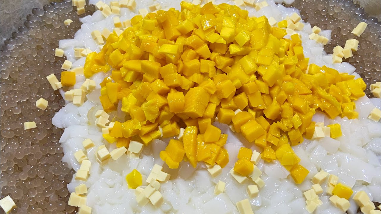 Pang maramihang handa mango tapioca - YouTube