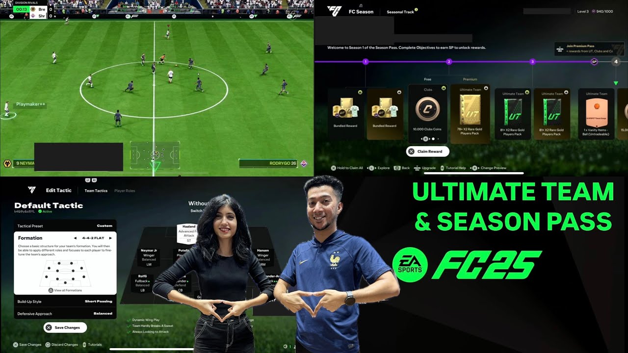 EA FC 25 - ULTIMATE TEAM & SEASON PASS - YouTube