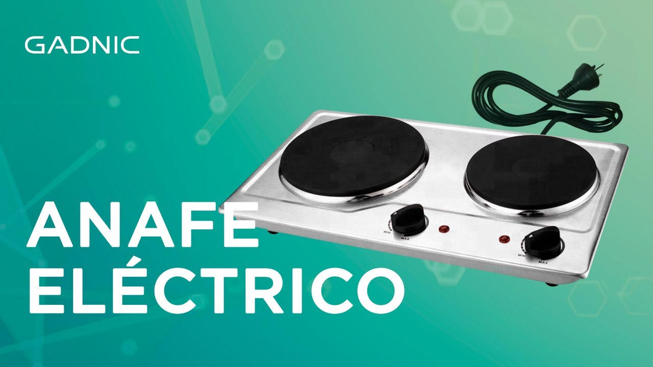 Anafe Eléctrico Gadnic AN2500 2500W - YouTube
