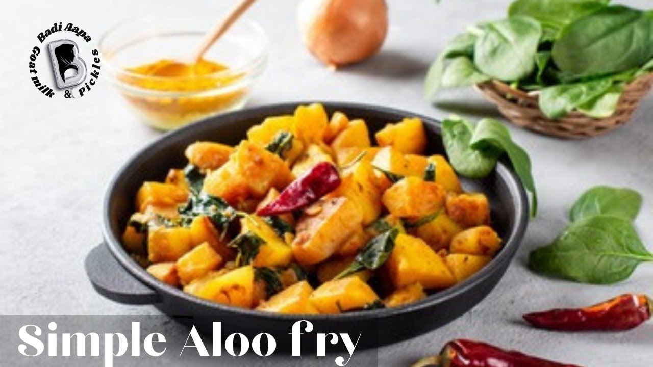 Simple Alu crispy fry @badiaapa2636 - YouTube