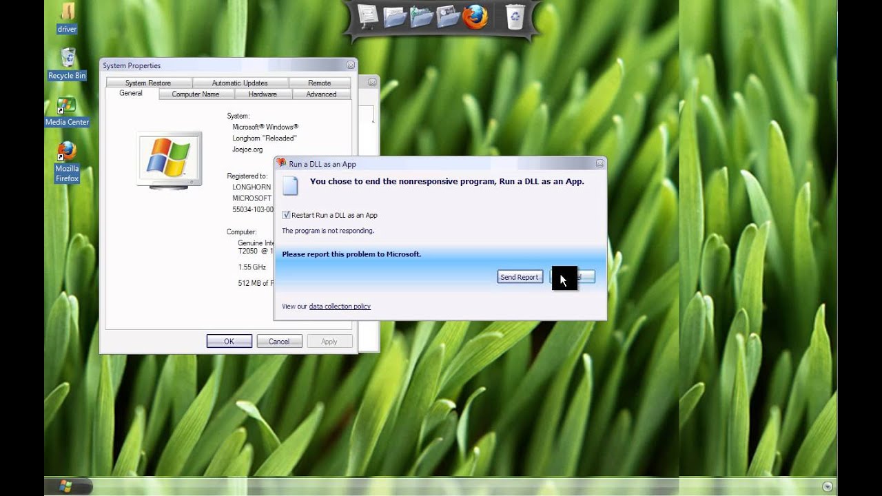 windows longhorn build 4074 - YouTube