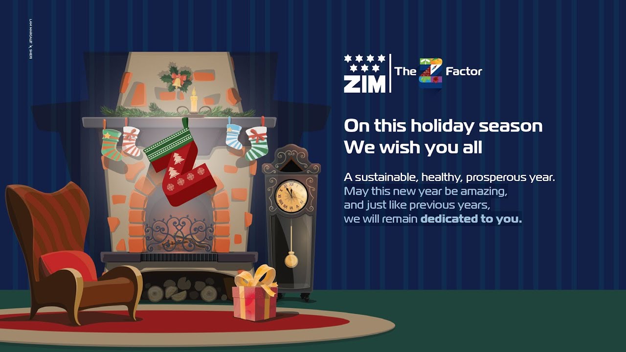 Merry Christmas & Happy New Year from ZIM - YouTube