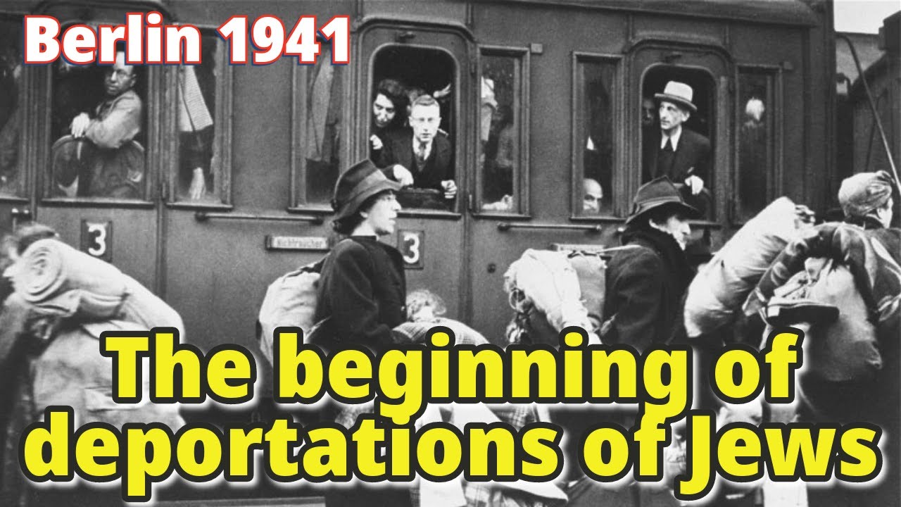 The beginning of the deportation of Jews from Berlin in 1941. - YouTube