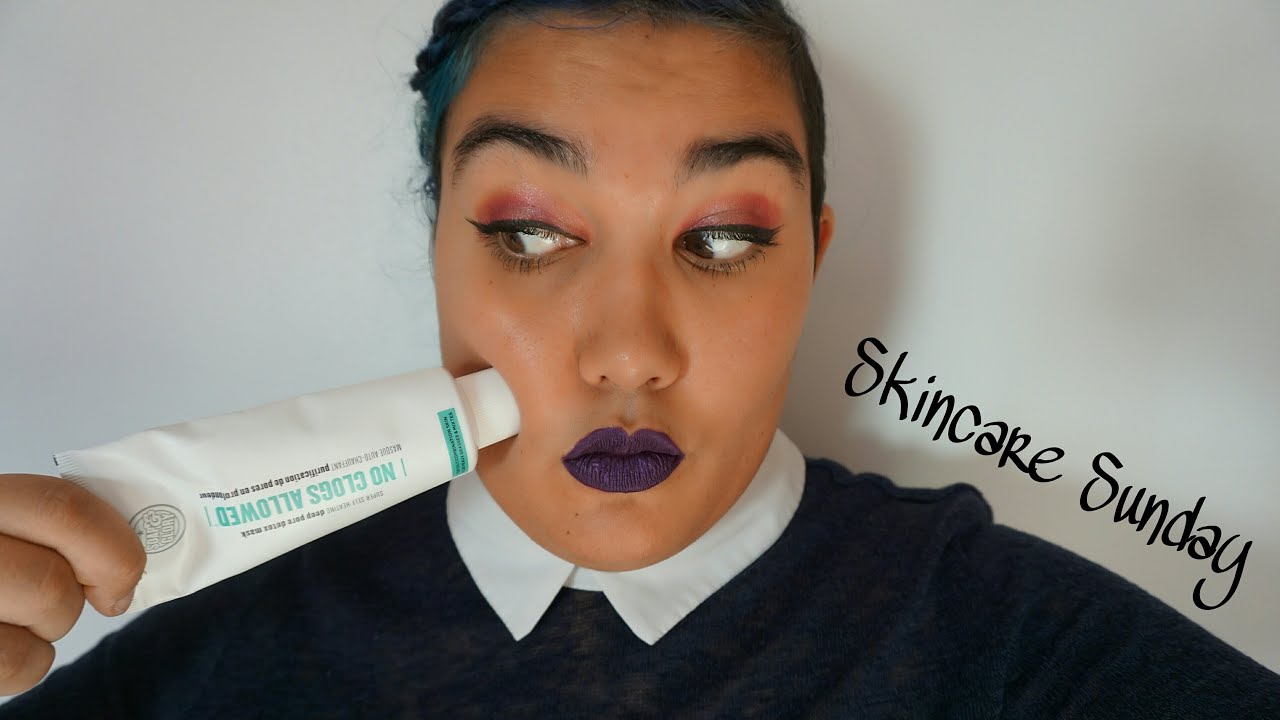 Skincare Sunday - Soap & Glory's No Clogs Allowed Mask - YouTube
