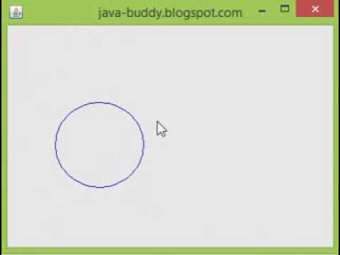 Detect mousePressed and mouseDragged with MouseAdapter, for Java Swing JComponent - YouTube