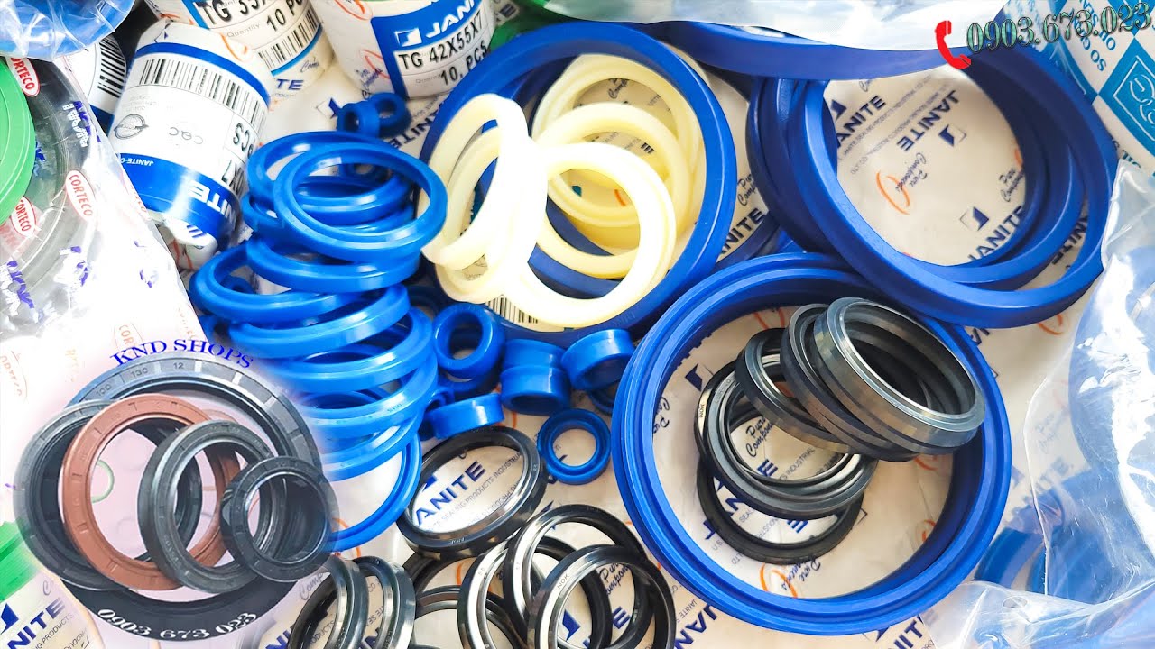 Gioăng phớt thủy lực LBH 35.5, DHS 40*48*6.5, UN 10*16*8, UN 14*20*8 ...