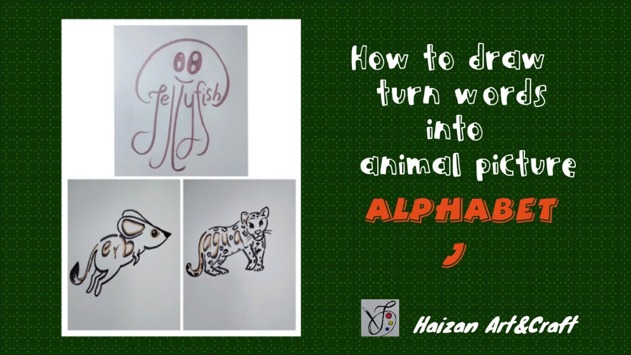 How To Turn Words Into Animal Picture J youtube animalpictures how-to-turn-words-into-animal-picture-j-youtube-animalpictures