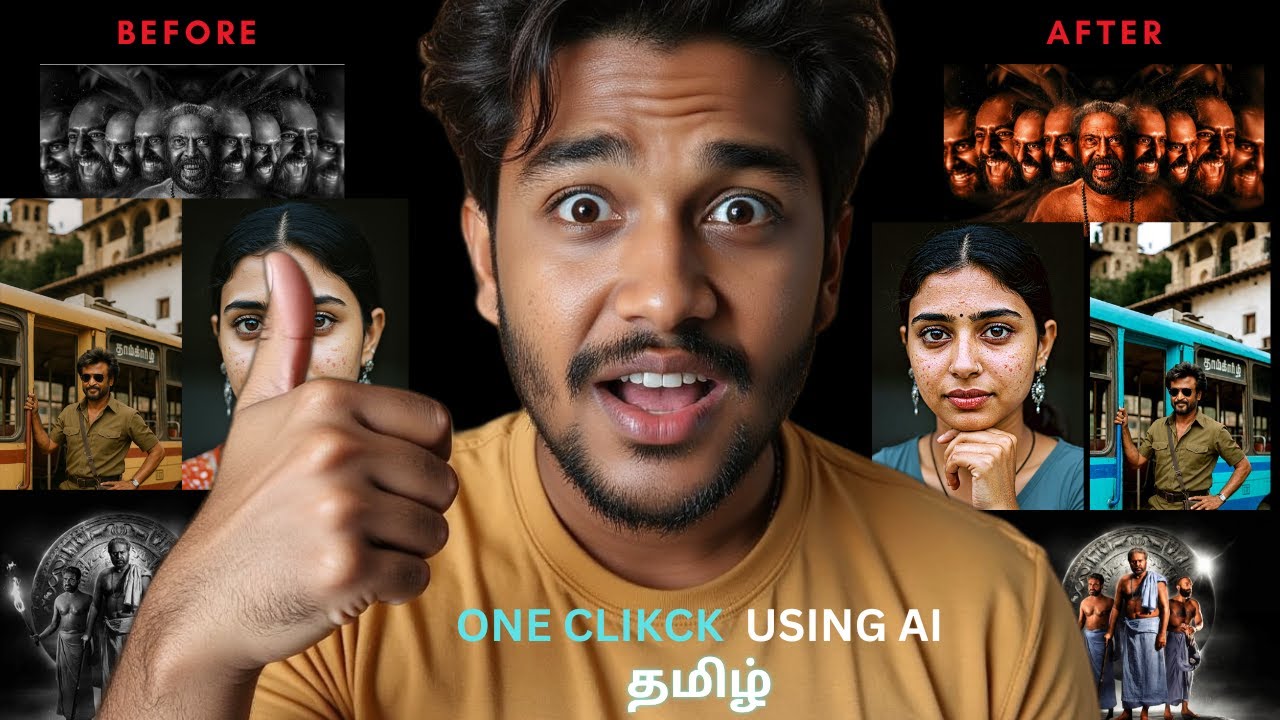 Insane AI Edits in 1 Tap – Trending Tamil Photo Tricks - YouTube