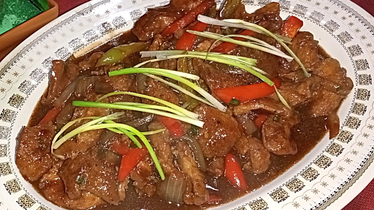 PORK LOMO|PORK LOMO RECIPE|(how to cook pork lomo)|[delicious pork ...