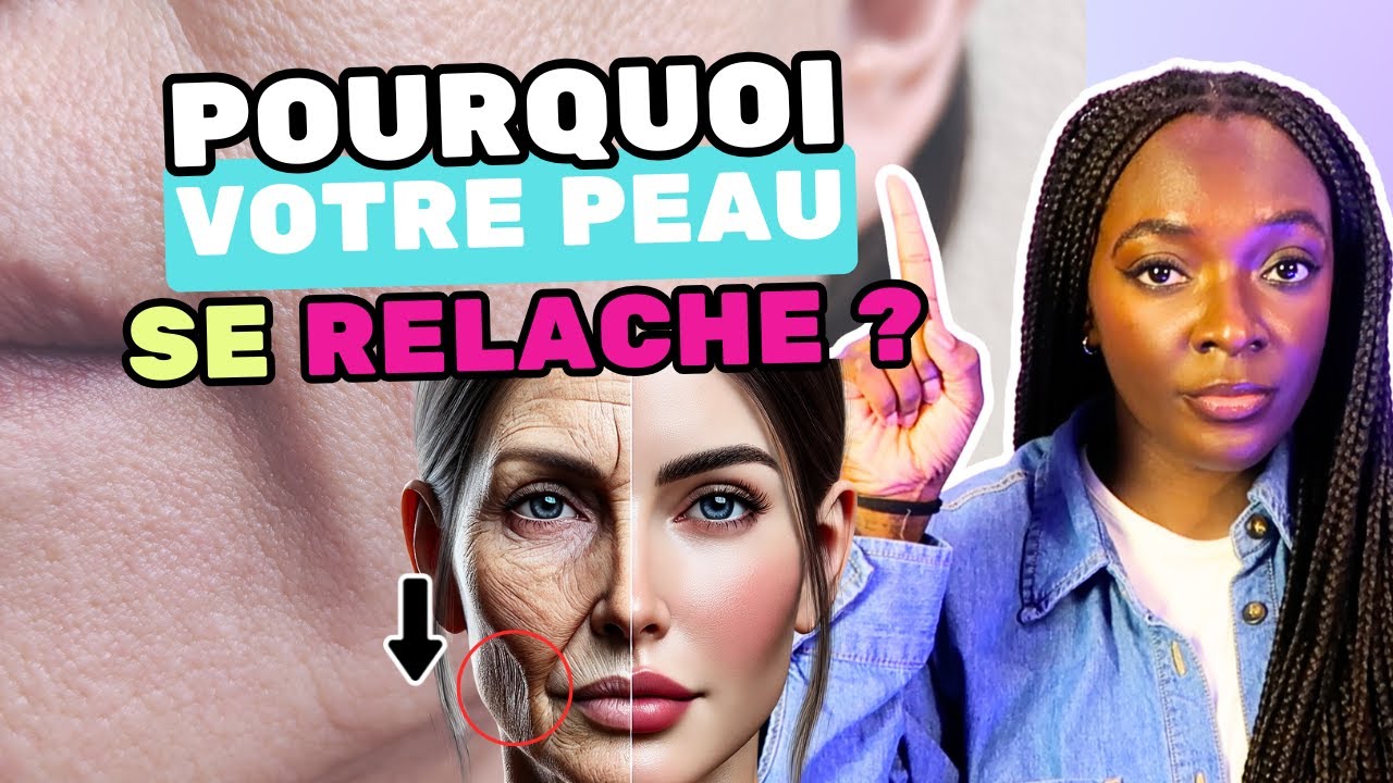 Voici pourquoi la PEAU de votre visage SE RELÂCHE : Solution, bas joues ...