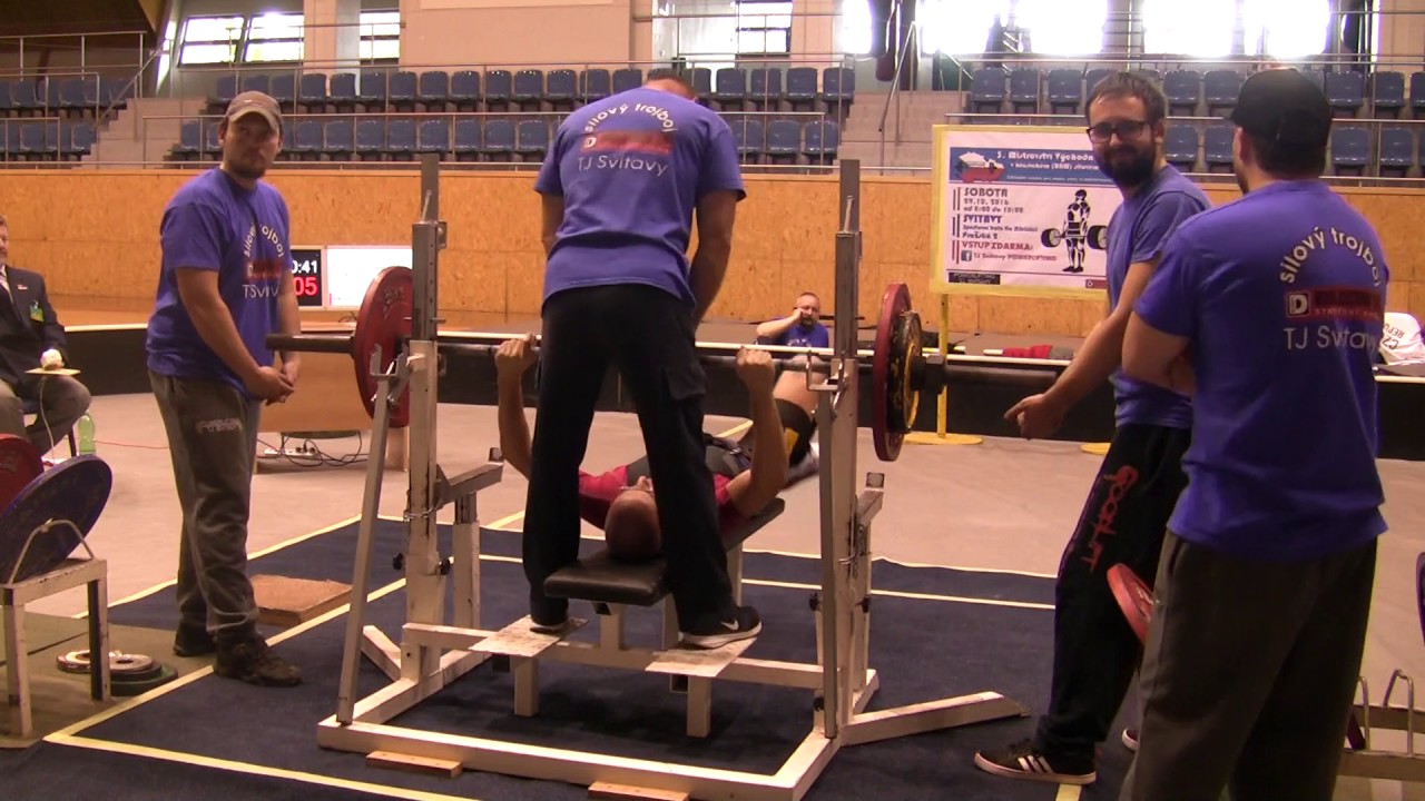 Mazal Petr (1978), BP2, 105 kg - YouTube