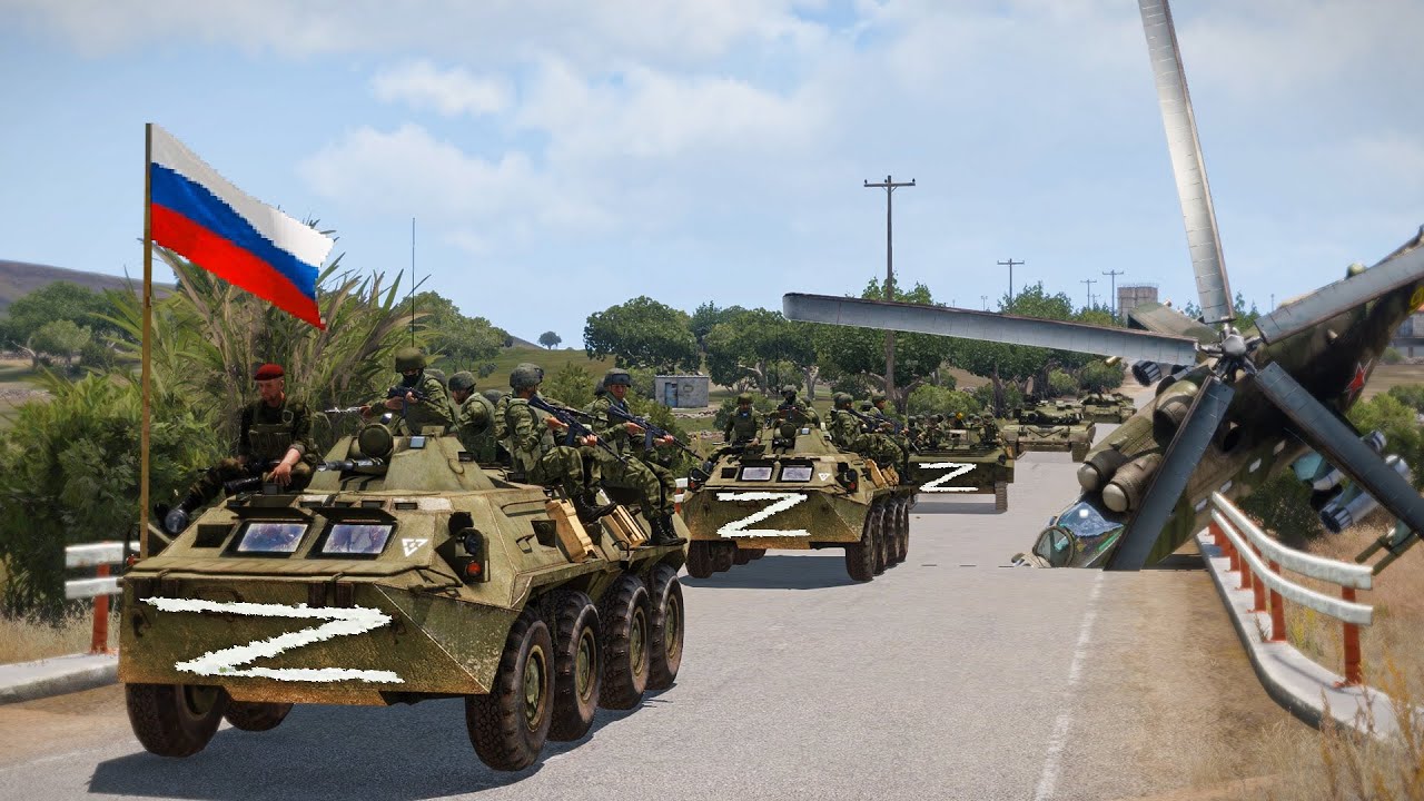 Surprise Attack! Russian Most Powerful Chechen Convoy Destroyed By ...