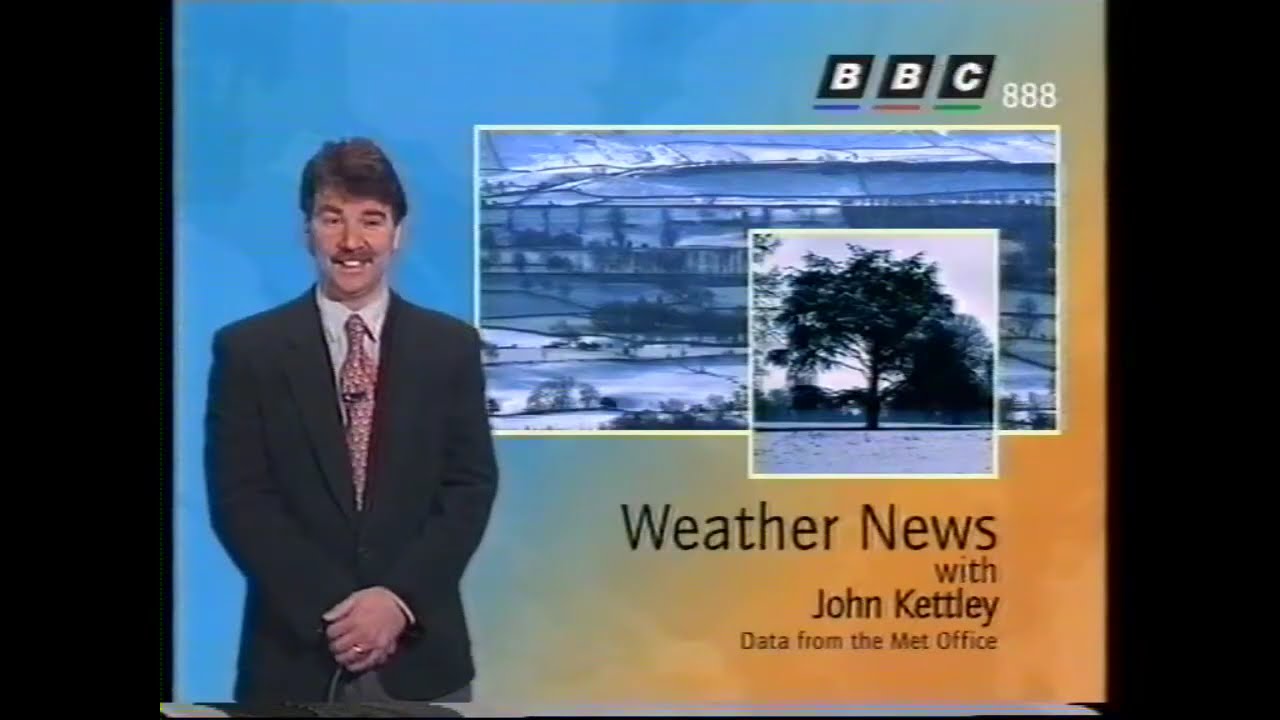 BBC Weather 30th December, 31st December 1996 and 1st January 1997 ...