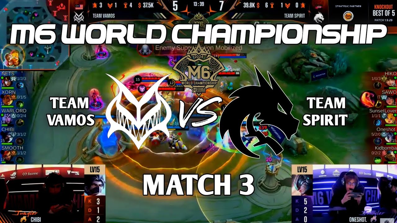 VAMOS VS TS MATCH 3 M6 WORLD CHAMPIONSHIP | JOY MIDLANE #mobilelegends ...