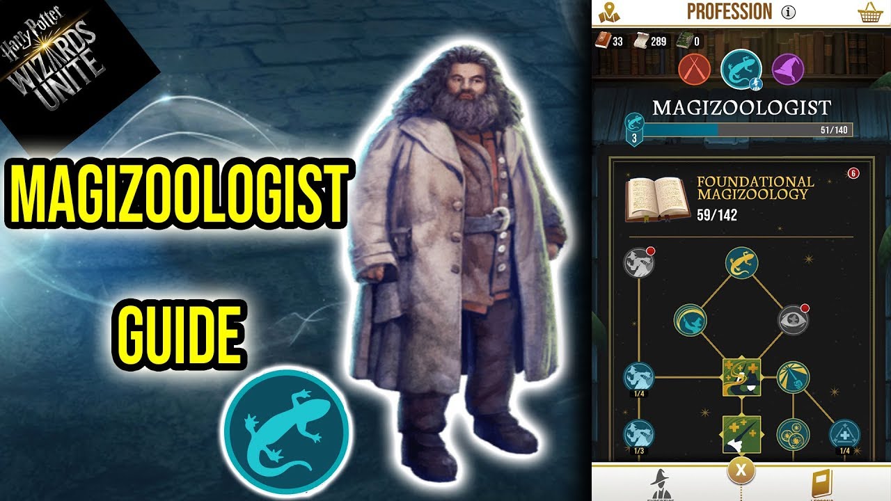 Most Underrated Profession! The Tank: Magizoologist Guide! | Harry ...