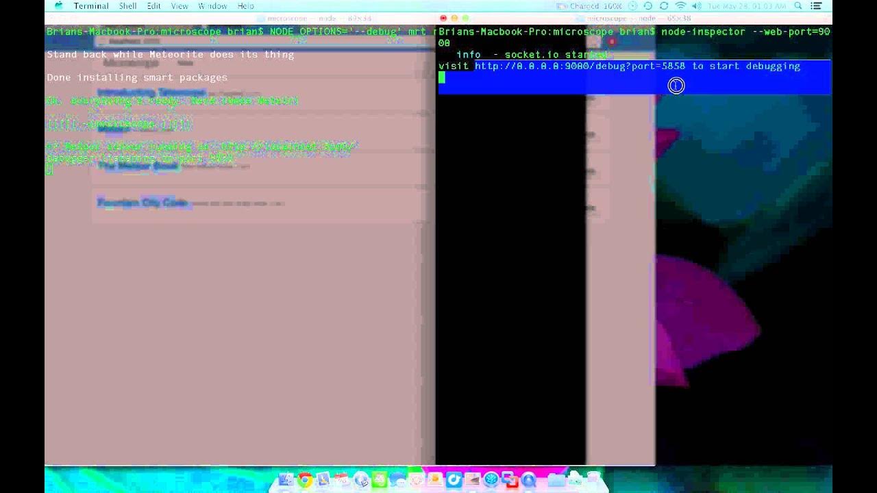 How to Debug a Meteor.js Application - YouTube
