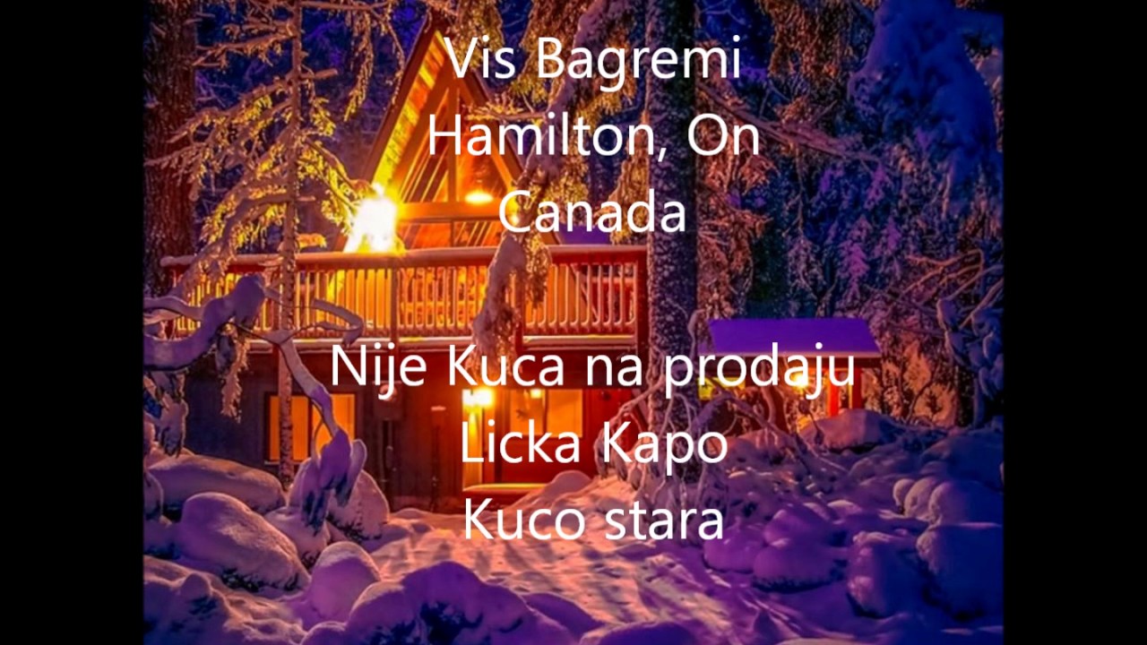 Vis Bagremi Live- Nije Kuca na prodaju-Licka kapo-Kuco stara - YouTube