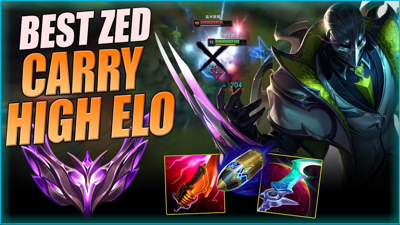 FANREN ZED - HOW TO CARRY IN HIGH ELO WITH ZED | ZED VS VEX [FULL GAME] - YouTube