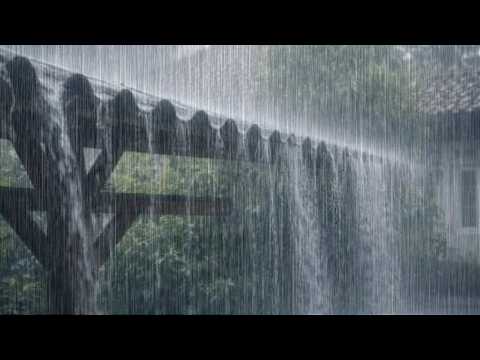 Köy Çatısında Şiddetli Yağmur 🌧️ Büyükanne Evinin Esintileriyle Derin Uyku ve Rahatlama (Reklamsız)