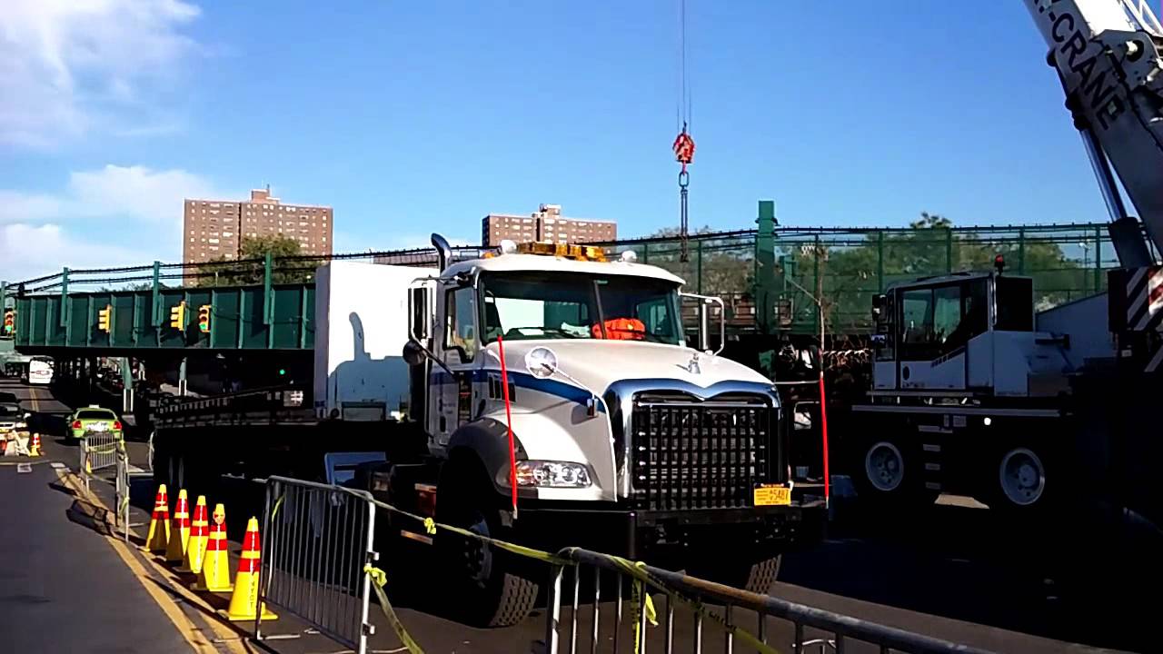 Multiple MTA Construction Crews Performing Track Replacement Along The ...