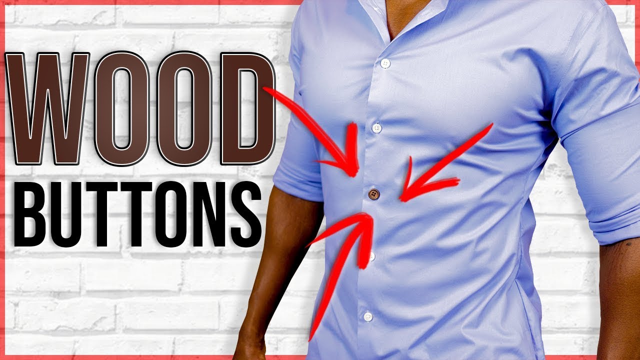 Change Those Dress Shirt Buttons To These - YouTube