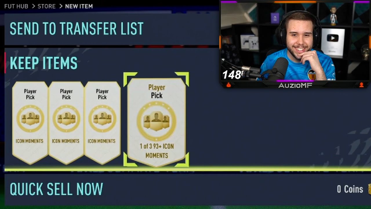 "You Crafted 4 93+ Icon Player Picks?" - YouTube