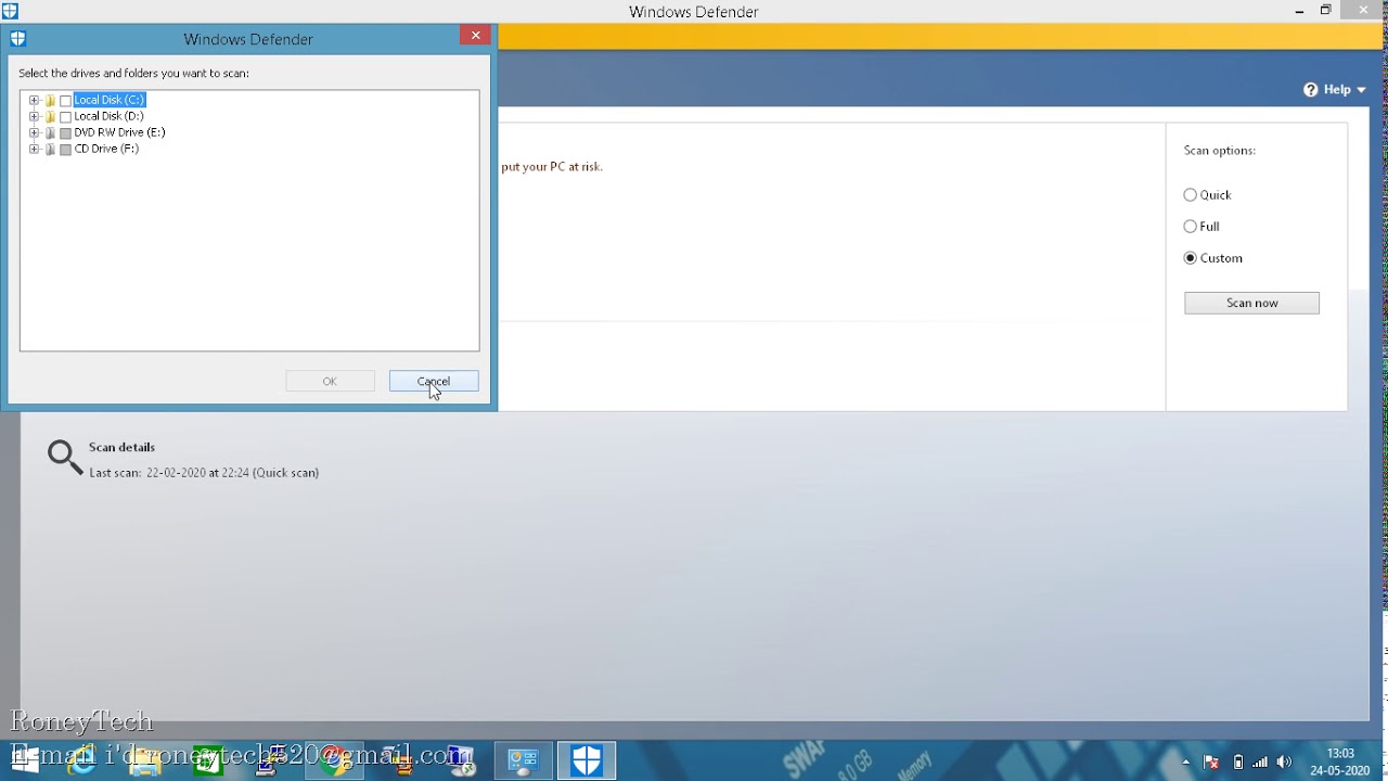 Windows Free Antivirus/ Windows Defender Protect Your Computer/ Laptop ...