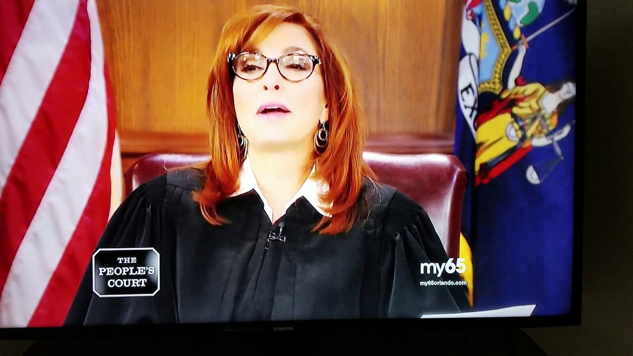 People's Court Judge Milian hates bicyclist behavior. - YouTube