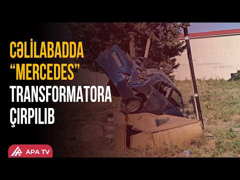 Cəlilabadda avtomobil qəzası sürücünün xəsarət alması ilə nəticələnib | APA TV
