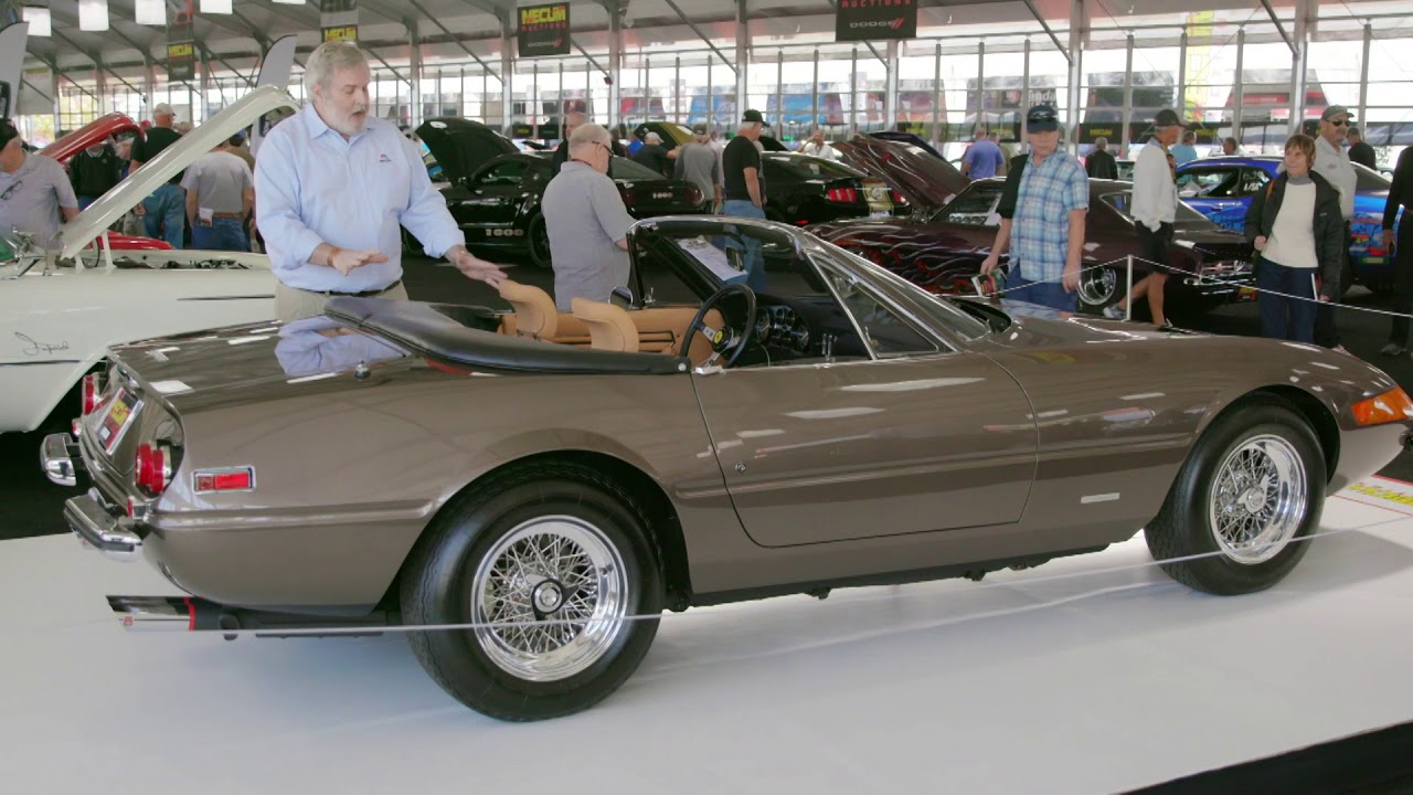 1972 Ferrari 365 GTS/4 Daytona Spider // Mecum Kissimmee 2020 - YouTube